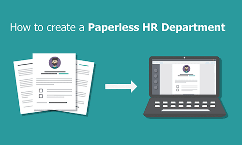 How To Create A Paperless HR Department - Recooty Blog