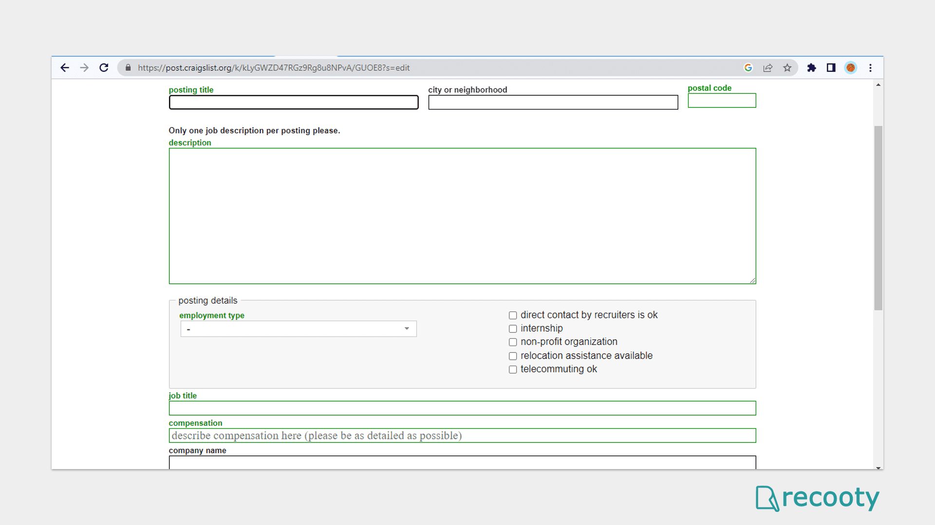 How to Post a Job On Craigslist In 6 steps 2023