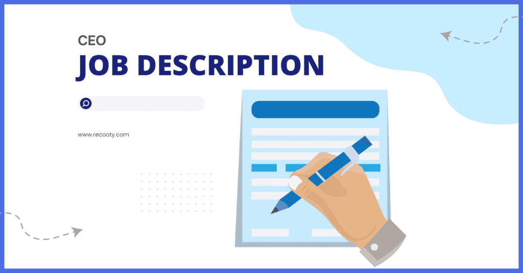 CEO Job Description Template | 2024 Updated - Recruiting resources and ...