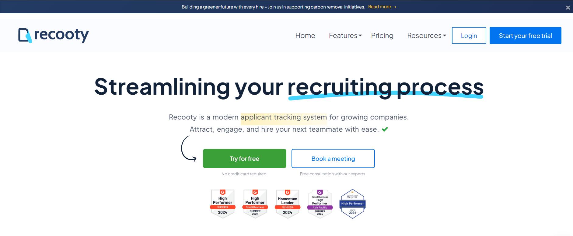 5 Best AI-Powered Applicant Tracking Systems in 2024