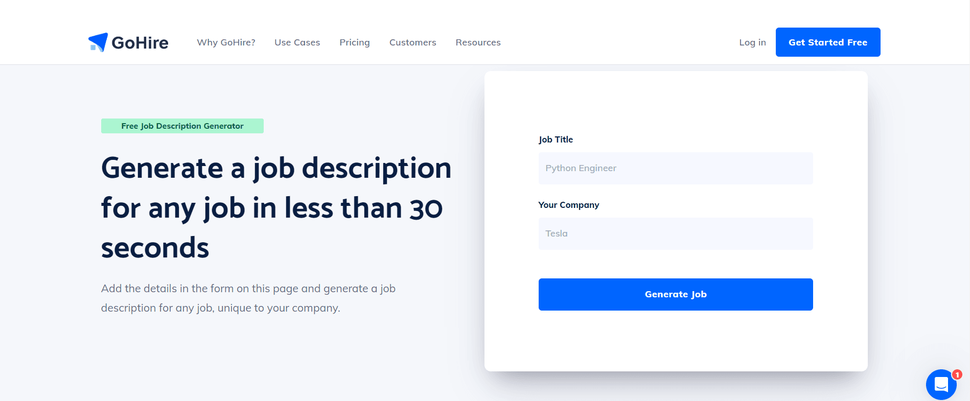 Top AI-powered Job Description Generators