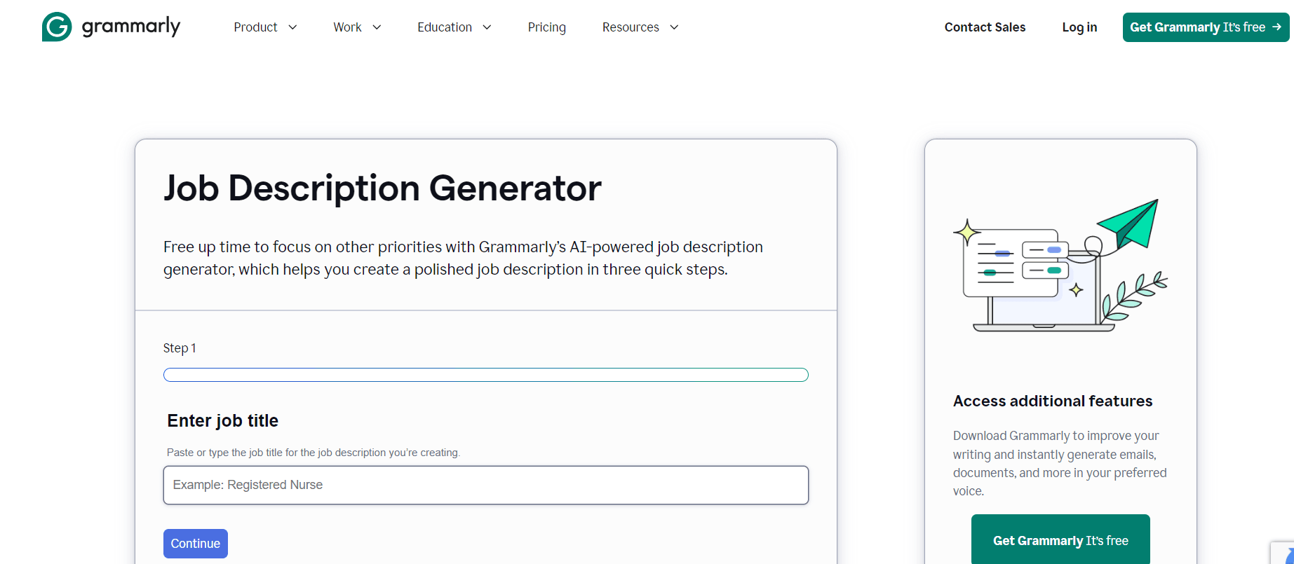 Top AI-powered Job Description Generators