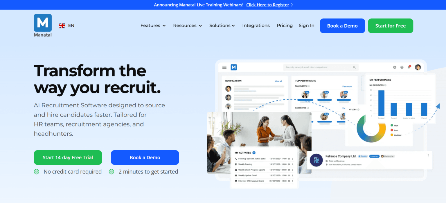 Top 19 Best Recruitment Software to Hire Faster in 2025